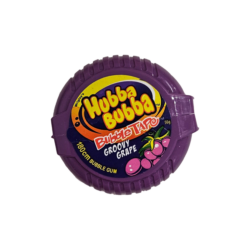 Hubba Bubba Bubble Tape - Grape – Gumdrop Lolly Shop